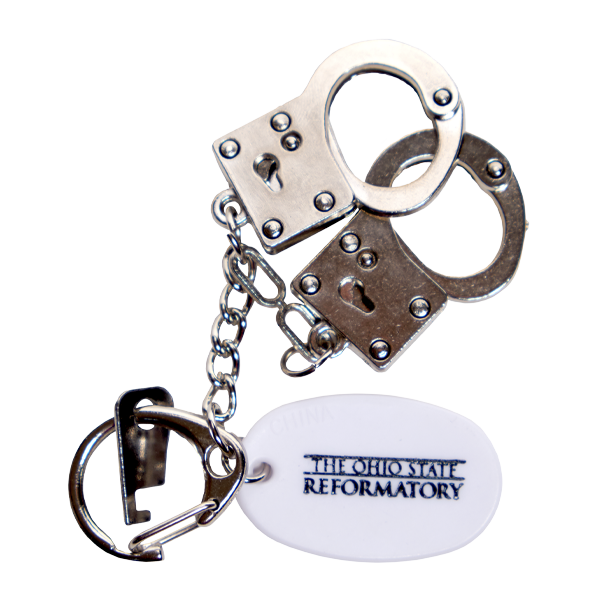 Keychain - Handcuffs - The Ohio State Reformatory Preservation Society