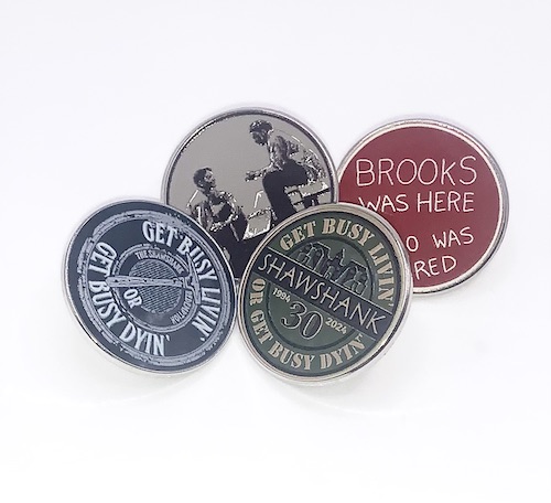 Shawshank Lapel Pins - The Ohio State Reformatory Preservation Society